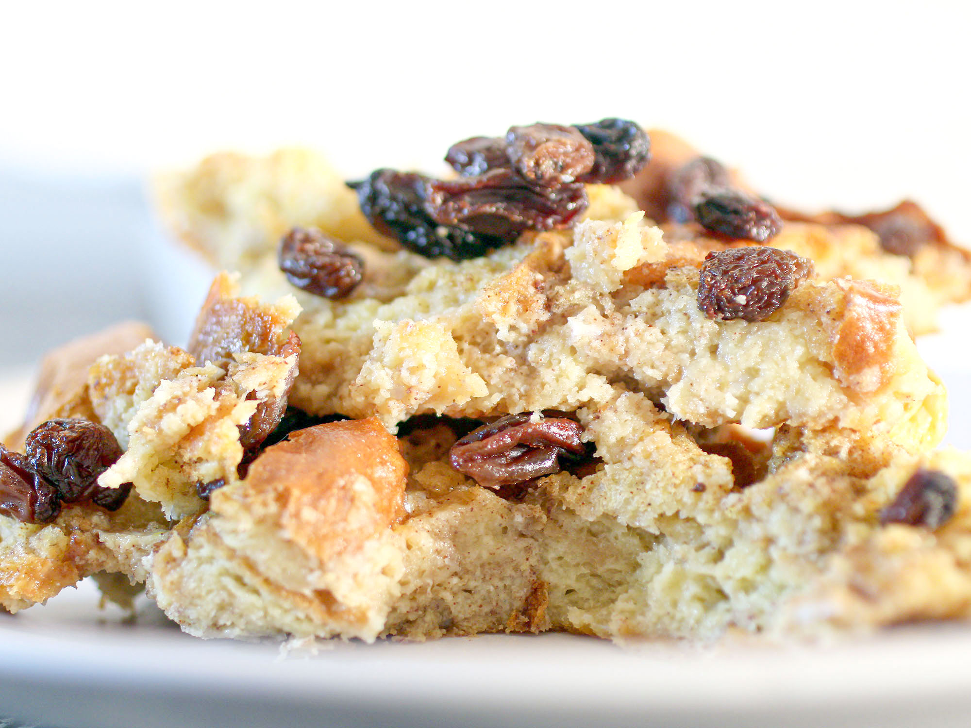 Brioche Bread Pudding - With a Splash of Color