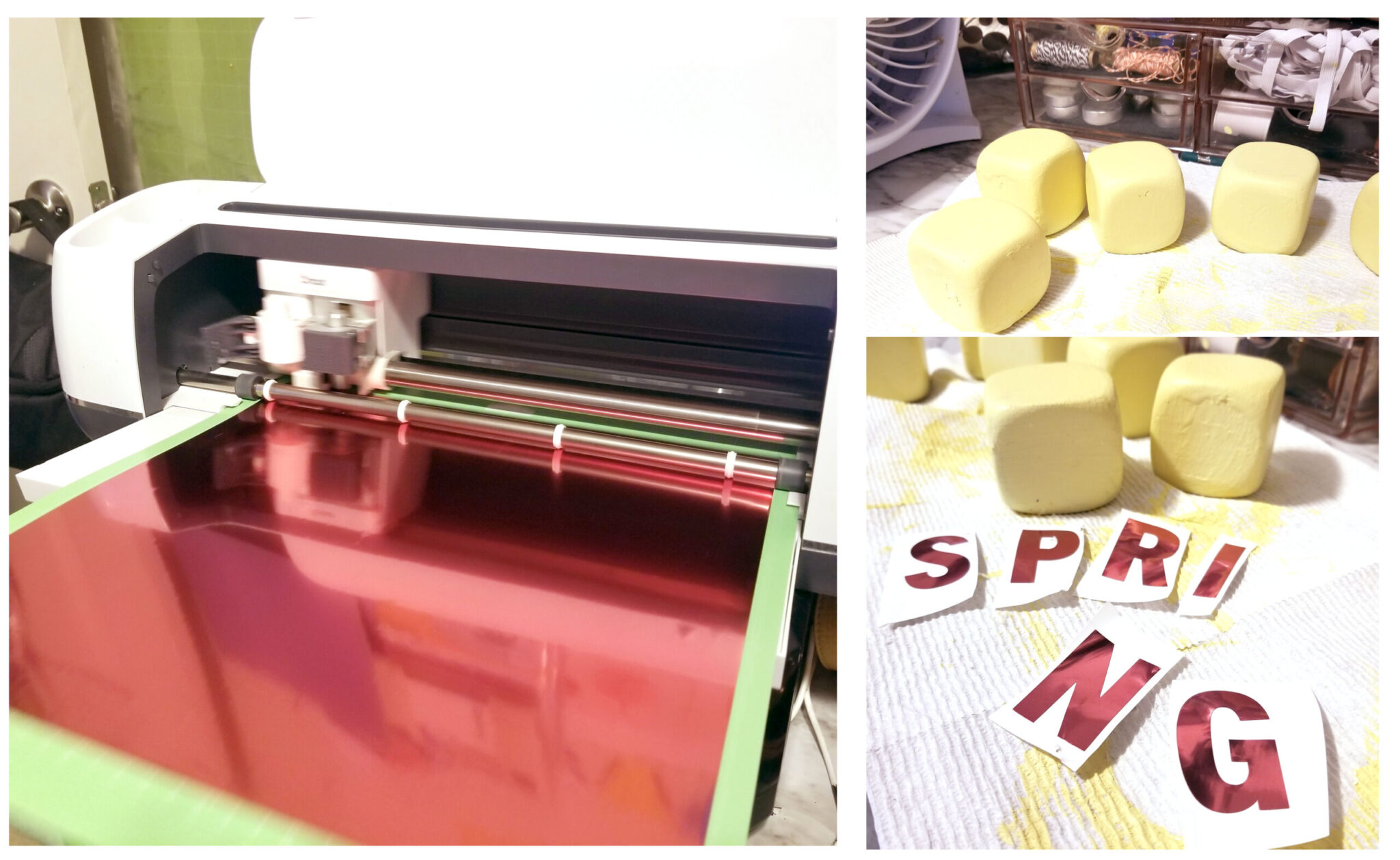 3 Easy DIY Cricut Projects For Spring - With a Splash of Color